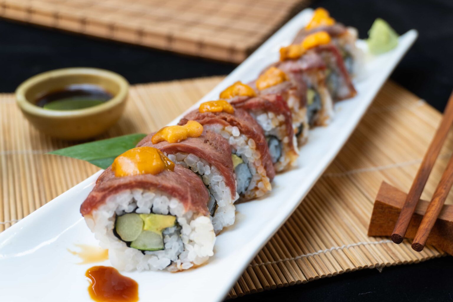 WAGYU UNI ROLL - เท็ปเป็น-TEPPEN