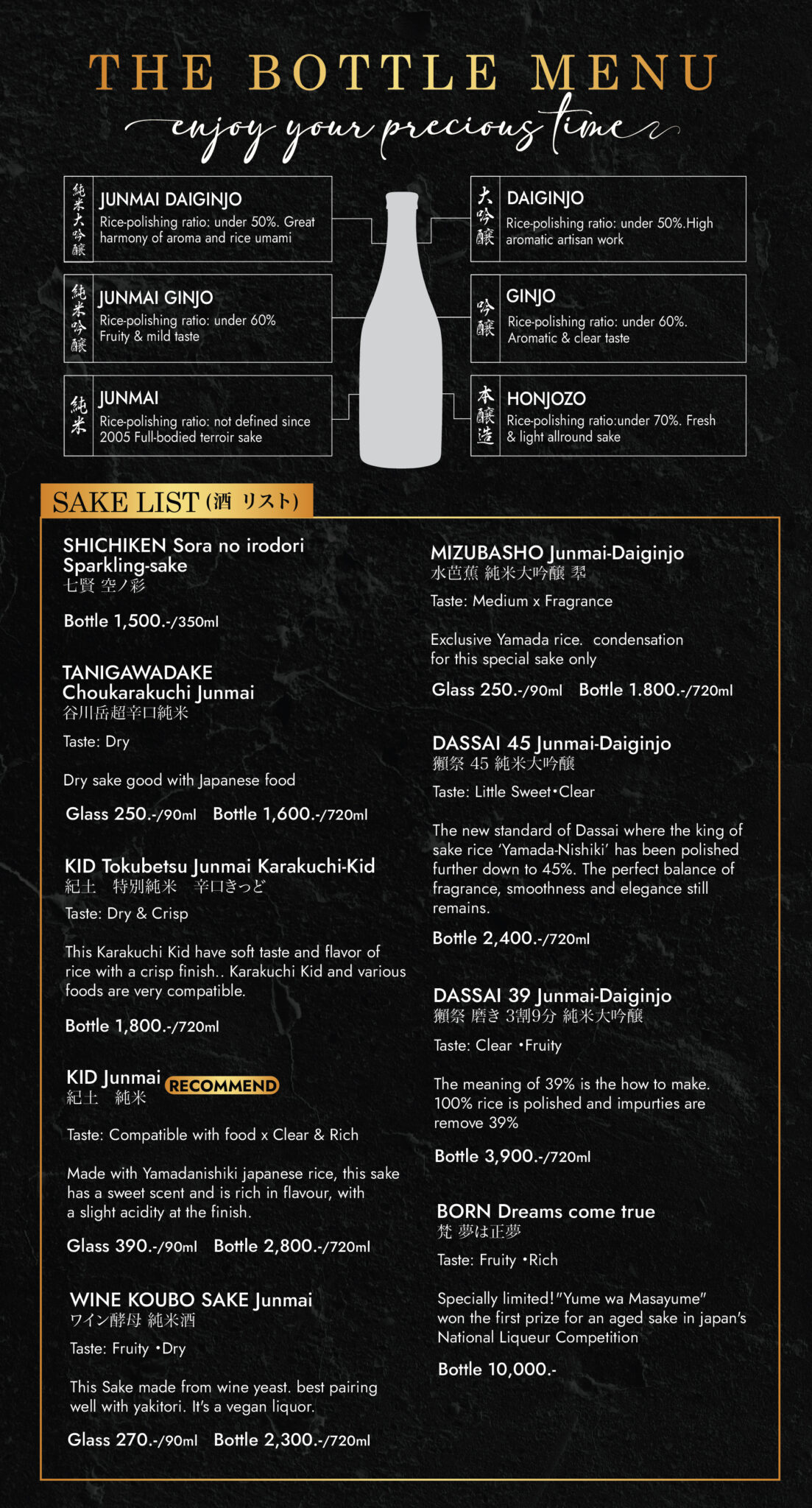 Menu TOUKA - เท็ปเป็น-TEPPEN